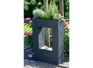 4055894961100 - dobar Großer Design-Gartenbrunnen mit LED´s rechteckig