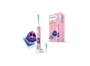 8710103948469 - Sonicare For Kids HX6352 42 Elektrische Schallzahnbürste mit Bluetooth-Verbindung für Kinder Pink 1 St