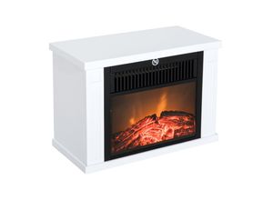 4250871243525 - Elektrokamin Flammeneffekt und separat Heizfunktion 34 x 17 x 25 cm (LxBxH) Kaminofen elektrischer Kamin Standkamin Wandkamin