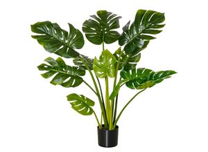 4251774932974 - künstliche Pflanzen 110 cm künstlicher Monstera Kunstpflanze Zimmerpflanze Dekopflanze Büropflanze K