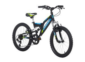 4250547531895 - KS Cycling Kinderfahrrad 20 Zodiac RH 31 cm (Farbe schwarz-grün)