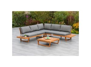 4033662232805 - Valparaiso Gartenmöbelset Eckset Gartensofa und rechteckiger Tisch inklusive Sitzauflage