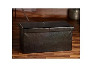 4260238061891 - Echtwerk Sitztruhe Flex EW-FB-0444 schwarz Stoff 760 cm