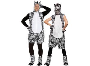 4015101766751 - buttinette Zebrakostüm unisex kurz