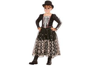 4015101505749 - Kinderkleid Skelett-Mädchen