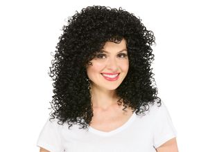 4058896336617 - Lockenperücke Curly schwarz