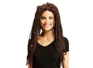 4015101323404 - Langhaarperücke Dreadlocks braun