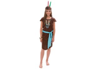 8714438526880 - Indianer-Kostüm Little Manita für Kinder