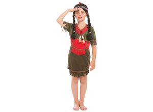 8714438744482 - Indianerin Kleid Kleine Feder für Kinder