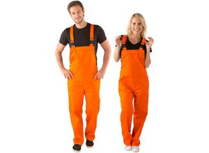 4058896134510 - Latzhose unisex orange