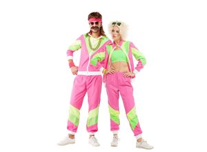 8003558988136 - Trainingsanzug 80er Jahre unisex pink