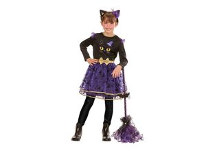 8720059048137 - Kinderkleid Katze lila schwarz