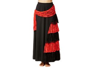 4015101117706 - buttinette Flamenco-Rock schwarz rot