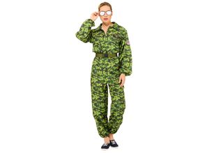 8003558050635 - Kostüm Kampfjetpilot für Damen