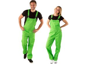 4058896134473 - Latzhose unisex grün