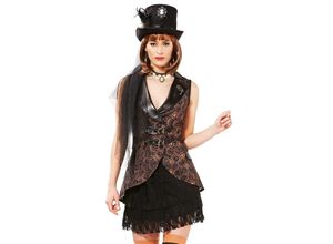 8003558481699 - Frack-Weste Steampunk für Damen