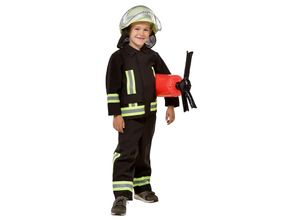 4015101528823 - Feuerwehrmann Fire Kostüm für Kinder