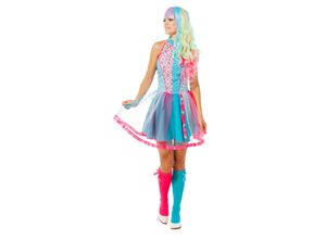 8714438785942 - Candy-Girl-Kostüm für Damen türkis pink