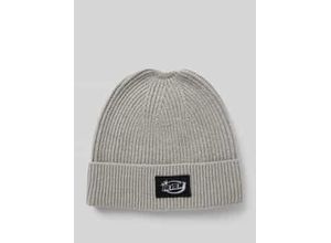 4068444519843 - Beanie mit Label-Detail