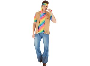4260517461596 - tectake® Herrenkostüm Hippie Peace