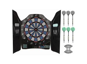 4013331433252 - Elektronische Dartscheibe Bull Legend 1-8 Spieler 6 Softdart Pfeile Dartschrank