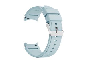 4066914172512 - Sport Ersatz Armband für Samsung Galaxy Watch 4 Classic 42 mm Silikon Band Loop