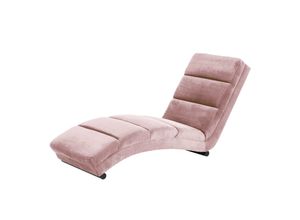 4059865176791 - Chaiselongue rose Samt Recamiere Couch Sofa Lounge Sessel Ottomane