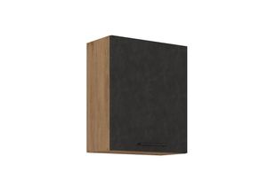 4260304599228 - Vigo Hängeschrank 60 cm Eiche Lancelot Matera Grau Küchenzeile Küchenblock Küche