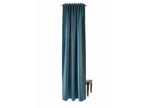 4059865541292 - Homing Schlaufenschal Galdin 140x245 Vorhang Schlafzimmer verdunkelnd petrol
