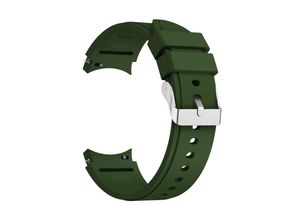 4066914172536 - Sport Ersatz Armband für Samsung Galaxy Watch 4 Classic 42 mm Silikon Band Loop