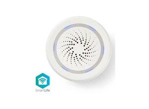 5412810296705 - Wifi smart siren 85db 8 töne weiß - wifisi10cwt - Nedis