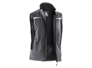 4053813213507 - Kübler Workwear - Kübler Arbeitsweste Softshellweste 7041 7322 9799 anthrazit schwarz Gr xl