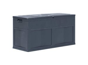 8719883554556 - Bonnevie - Garten-Aufbewahrungsbox 320 l Schwarz vidaXL541839