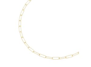 4007810157449 - Silberkette GIORGIO MARTELLO MILANO diamantiert vergoldet Silber 925 Halsketten Gr 45 cm Silber 925 (Sterlingsilber) goldfarben (gold) Damen Halsketten