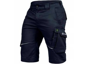 4003457369269 - Shorts flexk Flex-Line Gr 50 marine schwarz mit greipl Druck - marine schwarz - Leibwächter