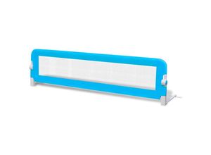 8718475948841 - Bonnevie - Kleinkind Sicherheit Bettgitter 150x42 cm Blau vidaXL703677