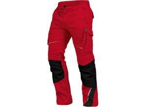 4003457388314 - Bundhose Herren Flex-Line FLEXH22 Gr 26 rot schwarz - rot schwarz - Leibwächter