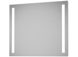 4250312106198 - Badspiegel TALOS Light Spiegel Gr B H T 80 cm x 60 cm x 5 cm silberfarben Badspiegel BxH 80x60 cm energiesparend