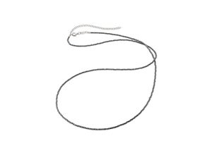 4260756387664 - Lange Kette ENGELSRUFER Keep it so simple ERN-70-HA Halsketten Gr Silber 925 (Sterlingsilber) Länge 70 cm silberfarben (silberfarben grau) Damen Lange Ketten mit Hämatit