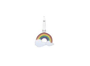 4007810739201 - Charm-Einhänger GIORGIO MARTELLO MILANO Regenbogen Silber 925 Charms bunt Damen