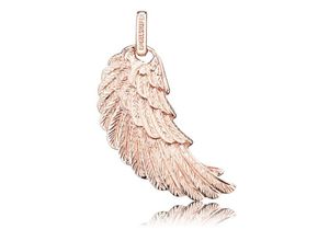 4260316916211 - Flügel-Anhänger ENGELSRUFER Where the angels fly FLÜGEL DETAILLIERT ROSÈ PLATED ERW-R Schmuckanhänger Gr M Silber 925 (Sterlingsilber) 285 g rosegold (silber 925 roségoldfarben) Damen Anhänger