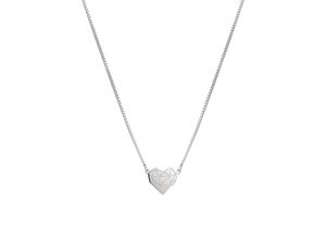 4035608753894 - Kette mit Anhänger LIEBESKIND BERLIN Schmuck Geschenk Edelstahl Herz LJ-0331 LJ-0332 LJ-0333 LJ-0617 Halsketten Gr Edelstahl Länge 45 cm silberfarben (edelstahlfarben) Damen