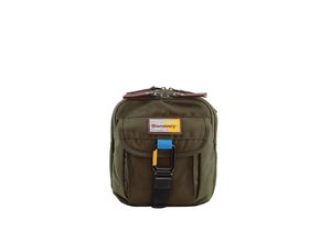 4895250107700 - Schultertasche DISCOVERY Icon Damen Gr B H T 18cm x 21cm x 8cm grün (khaki) Kunstfaser unifarben Taschen Hergestellt aus dem rPet Polyester-Material
