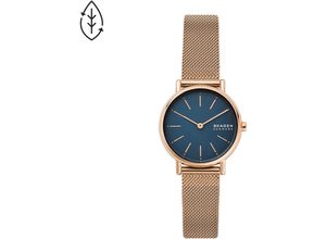 4013496878523 - Quarzuhr SKAGEN SIGNATUR LILLE SKW2837 Armbanduhren rosegold (roségoldfarben) Damen Quarzuhren Armbanduhr Damenuhr analog Edelstahlarmband