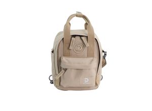 4895250109322 - Schultertasche DISCOVERY Cave Damen Gr B H T 8cm x 25cm x 15cm beige Kunstfaser unifarben Taschen aus rPet Polyester-Material