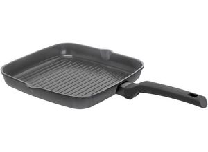 4007257611191 - Grillpfanne SCHULTE-UFER Charisma Pfannen Gr Ø 28 cm schwarz Grillpfannen Induktion