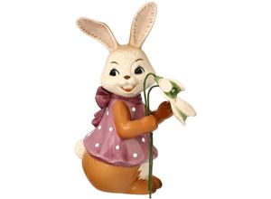 4005169360633 - Osterhase GOEBEL Ich bring den Frühling bunt Dekofiguren B H T 5cm x 85cm x 12cm Steingut Sammelfigur Hasenmädchen mit Schneeglöckchen B5cm H85cm T12cm