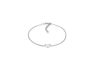 4050878664329 - Armband ELLI Schmetterling 925 Silber Armbänder Gr 16 cm ohne Stein Silber 925 (Sterlingsilber) silberfarben (silber) Damen