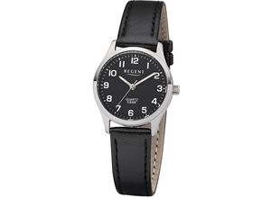 4050597186461 - Quarzuhr REGENT F1565 - 31254417 Armbanduhren schwarz Damen Armbanduhr Damenuhr Leuchtzeiger