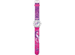 4026687129588 - Quarzuhr SCOUT Achtion Girls 280378008 Armbanduhren bunt Kinder Einhorn-Sternmotiv ideal auch als Geschenk